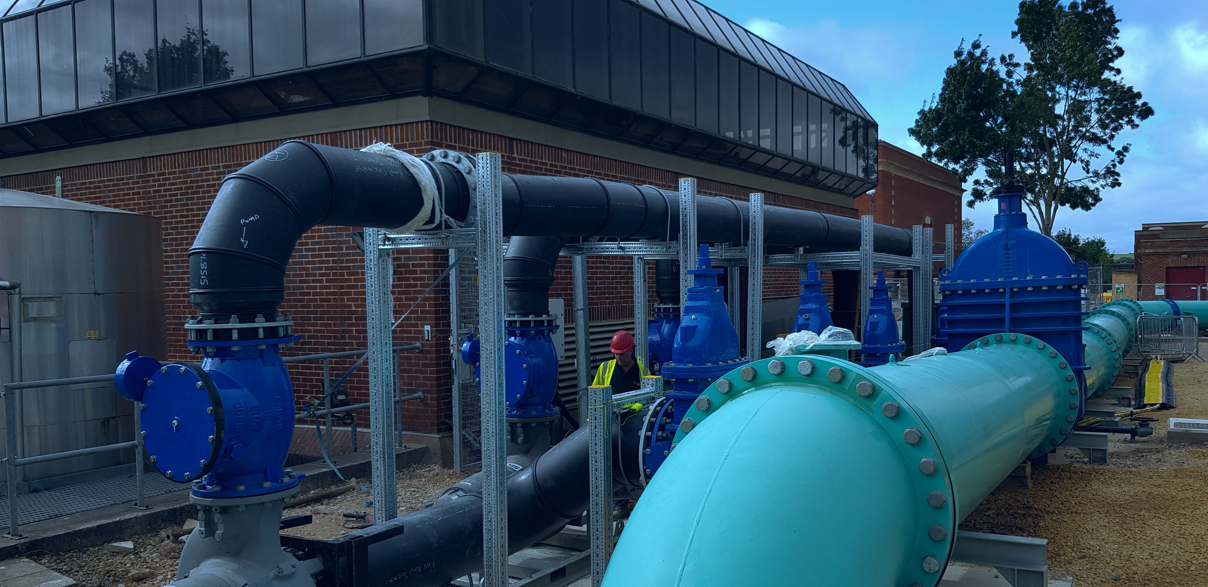 MIDFIX QMEXX above ground pipe support - MIDFIX