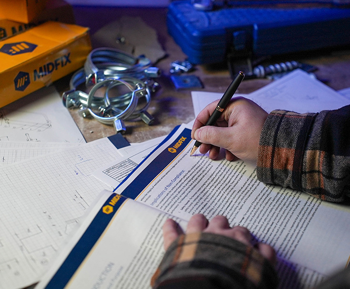 MIDFIX - embed best practice at the heart of your M&E installations. - MIDFIX