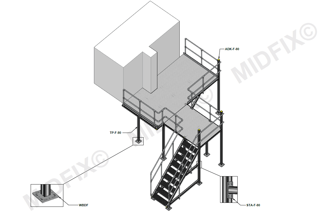 Working at Height Access Platform - MIDFIX