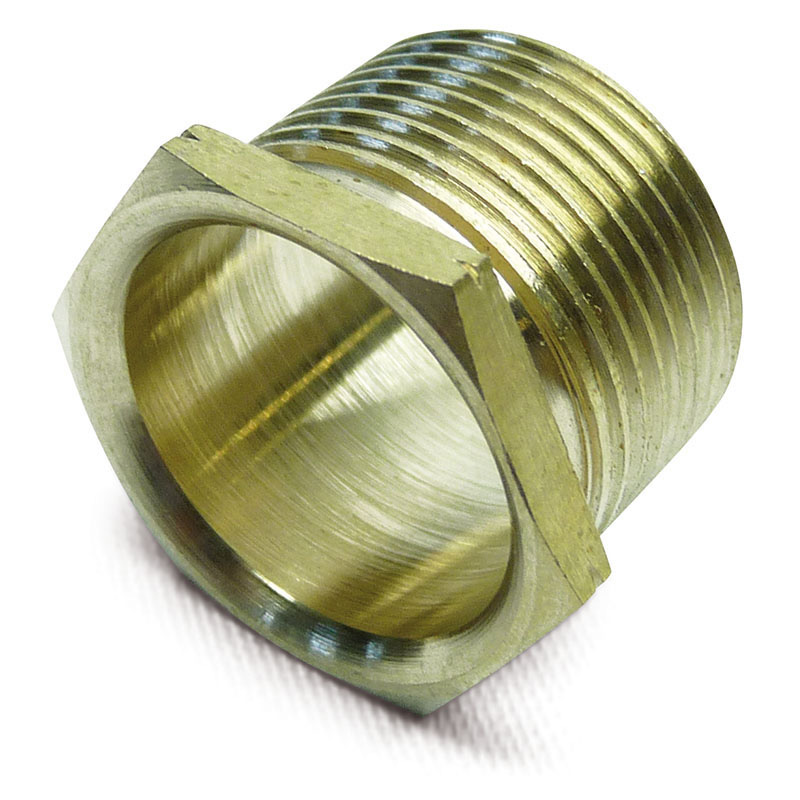 Brass Male Bushes long - available in M20, M25, M32, 1.1/2" and 2 ...