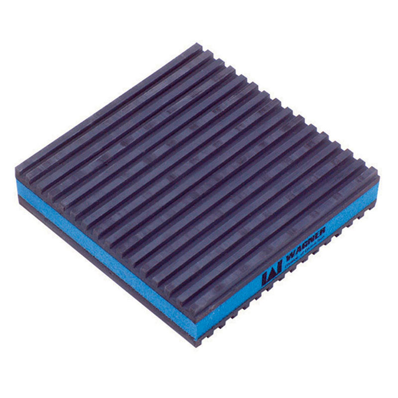 Anti-Vibe Pads with ribbed rubber pads with a composite foam - MIDFIX