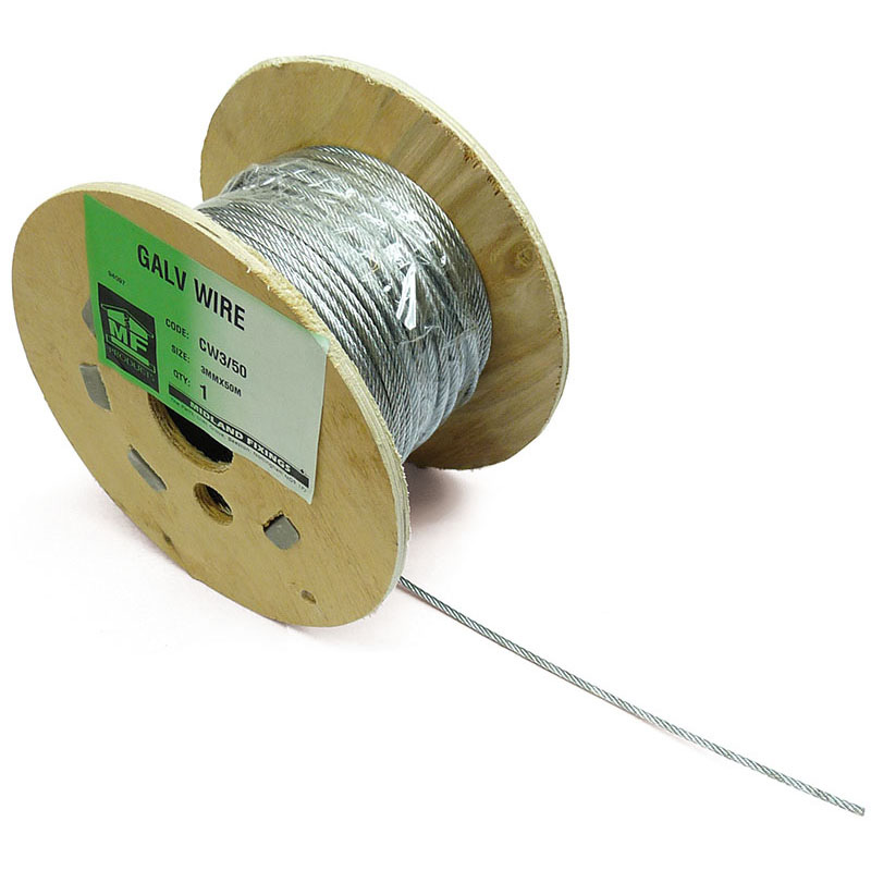Galvanised Catenary Wire - MIDFIX