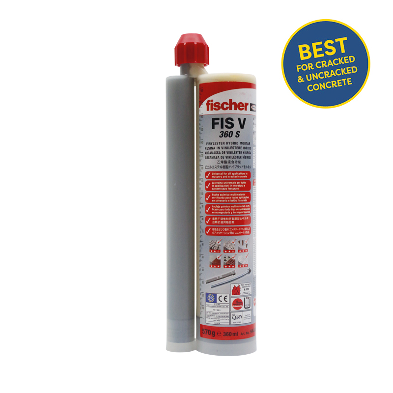 FIS V 360S Fischer Vinylester Resin | Chemical Anchors - MIDFIX