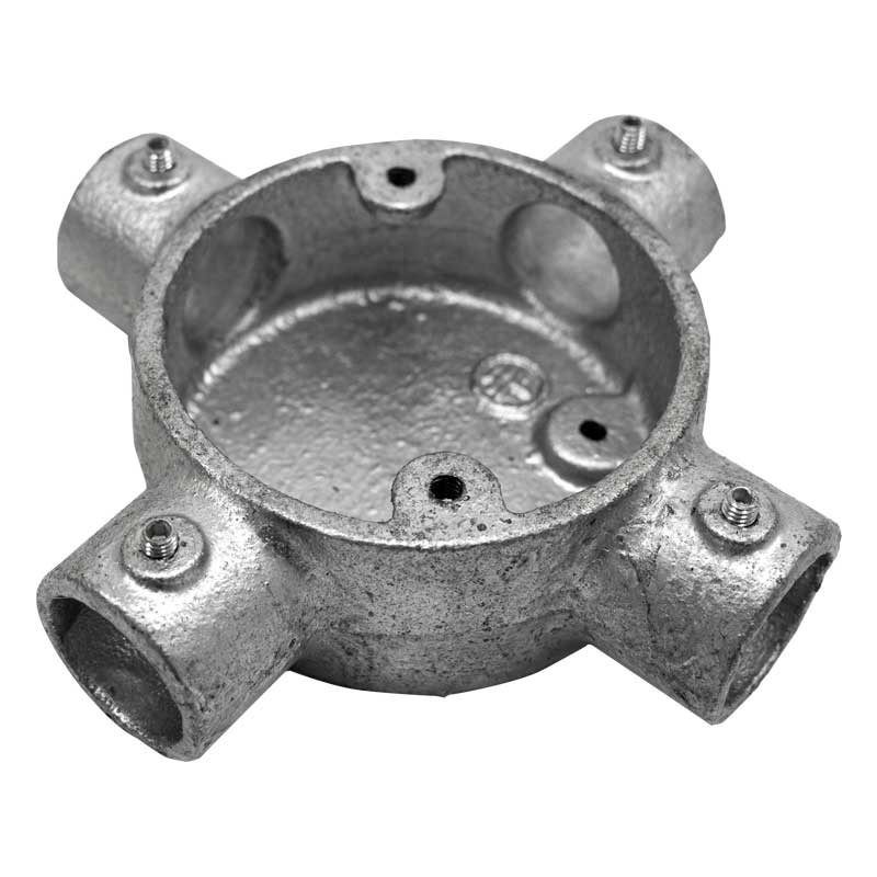 Conlok® Galvanised Four Way Box - MIDFIX