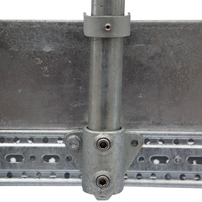 Kick Plates - flat profile galvanised kick plates - MIDFIX