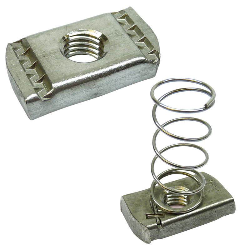 Stainless Steel Channel Nuts - Supports & Suspensions - MIDFIX