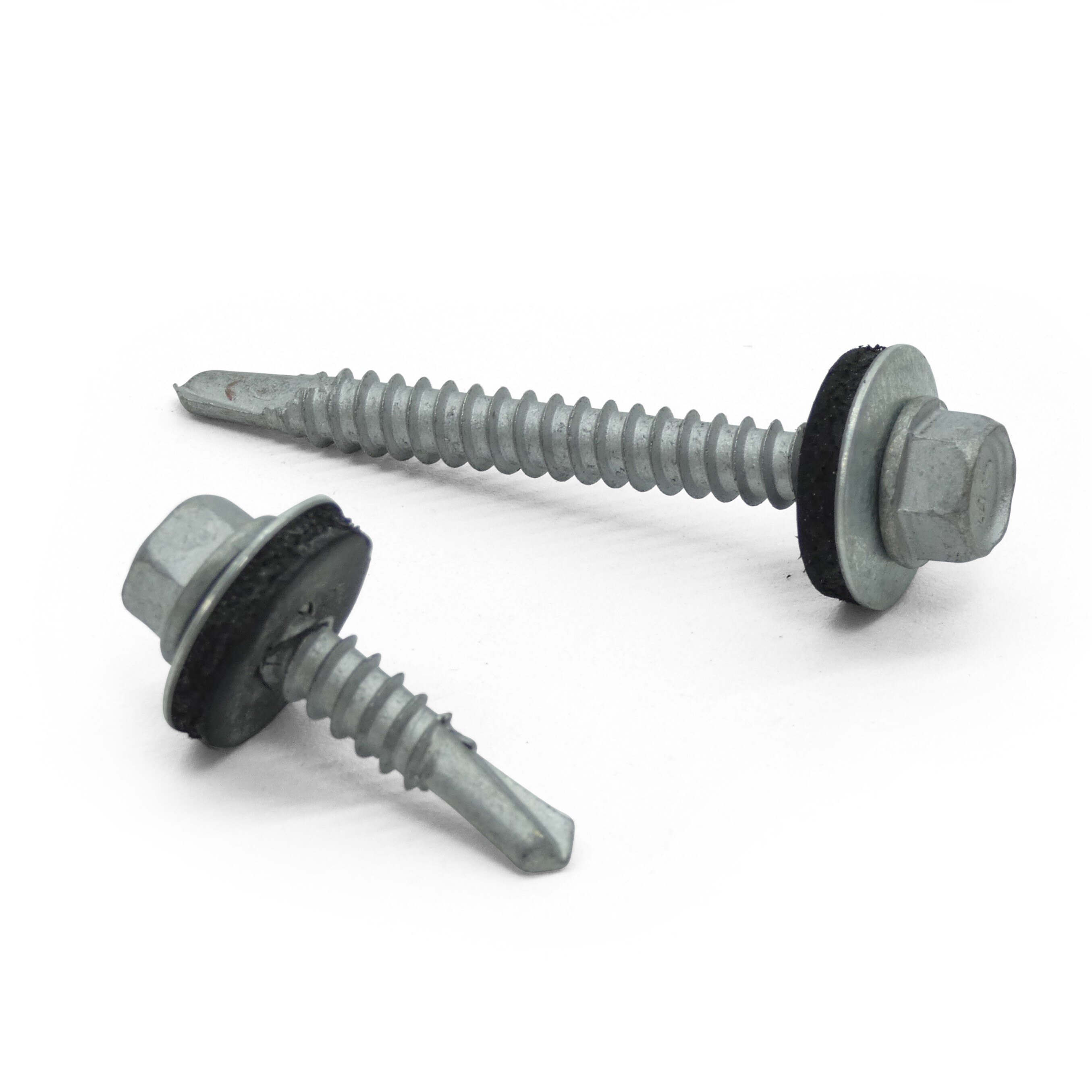 Hexagon Head with Washer - For Light Steel 1.2-3.5mm - Full Thread - Self Drilling Screws - MIDFIX